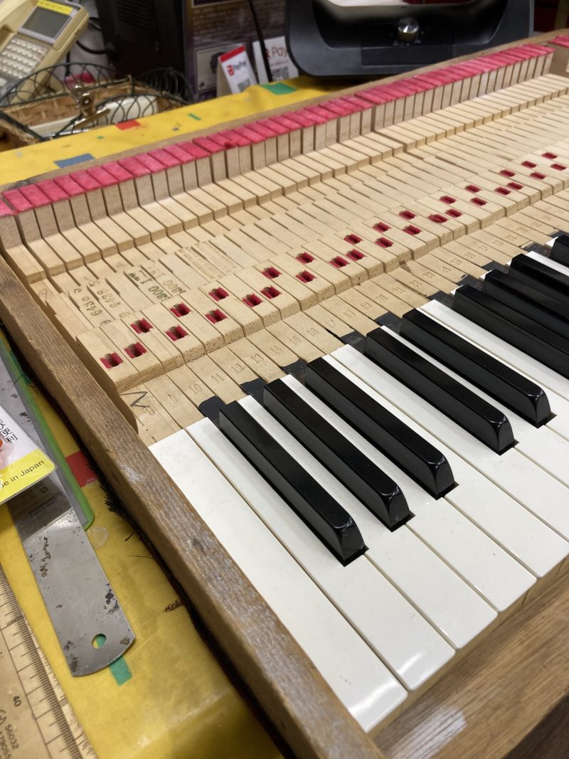 FENDER Rhodes Mark 1 Stage Model Maintenances part2 2023.08.21 ...