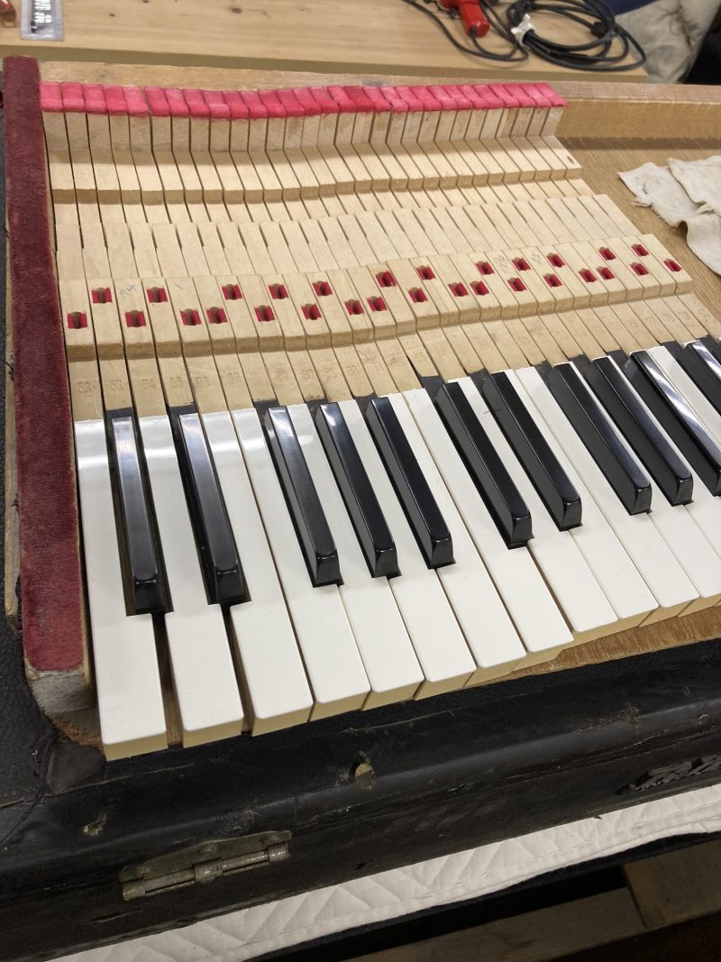 FENDER Rhodes Mark 1 Stage Model Maintenances part2 2023.08.21 ...