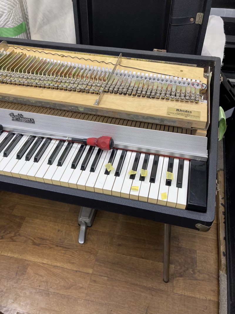FENDER Rhodes Mark 1 Stage Model Maintenances part2 2023.08.21 ...