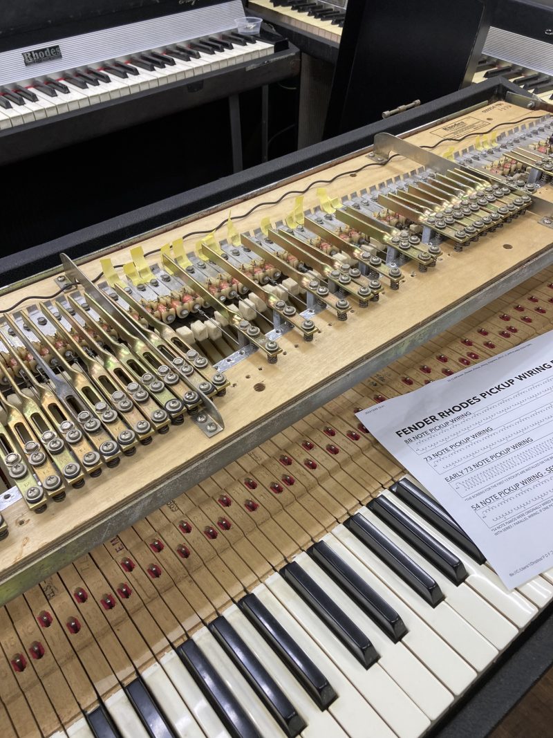 Rhodes Mark 1 Stage Model Maintenances 2023.12.29 - Revivedpiano