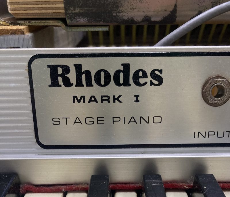 ローズピアノMark1ステージモデル修理 Rhodes Piano Mark 1 Stage Model Maintenance 2025. ...